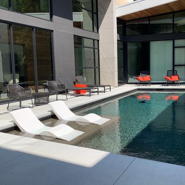 Aqua pool chaise lounge store