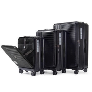 Luggage,With Front Opening,Tsa Approved Lock,Hardshell Suitcase - Bed ...