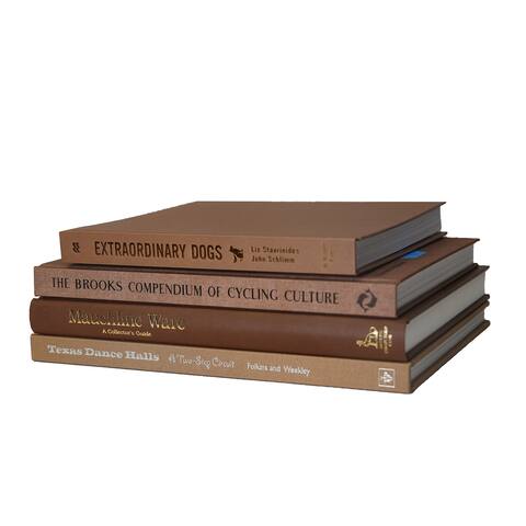 Books Brown Decorative Accessories: Chocolate Color By The Foot ...