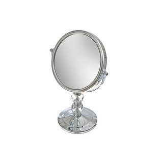 Chrome Plated 2 Sided Swing Mirror On Decor Pedestal 5 X Magnify - Bed ...