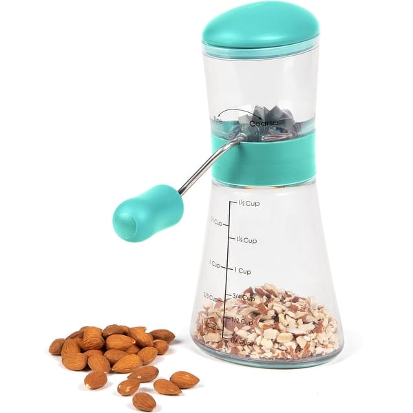 Prepworks by Progressive Nut Chopper with Non-Skid Base, Turquoise ...