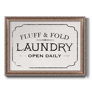 Fluff & Fold I Premium Framed Canvas- Ready to Hang - Bed Bath & Beyond ...