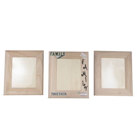 Wallniture Athena Wood Picture Frame 8x10 for Home Decor, Set of 3 ...