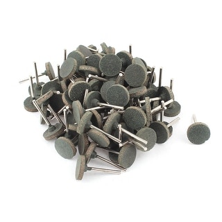 100 Pcs Sponge Abrasive Polishing Mounted Point Rotary Tool 3mm x 20mm ...