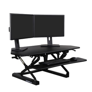 FlexiSpot M4B Adjustable Standing Desk - 41" Cubicles Corner Desk Riser ...