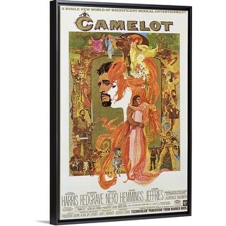 "Camelot (1968)" Black Float Frame Canvas Art - Bed Bath & Beyond ...