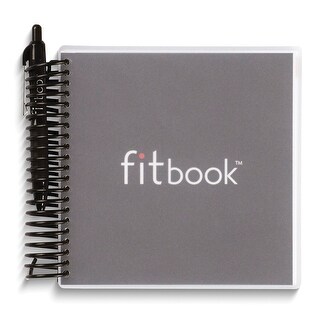 Curata Grey Fitbook 12 Week Undated Nutrition and Fitness Guided ...