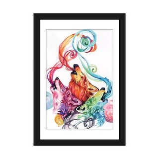 iCanvas "Howling Wolf Triad II" by Katy Lipscomb - Bed Bath & Beyond ...