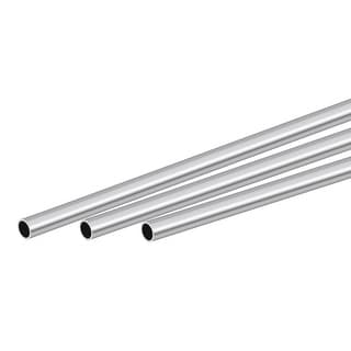 6063 Aluminum Round Tube 5mm OD 4mm Inner Dia 300mm Length Pipe Tubing ...