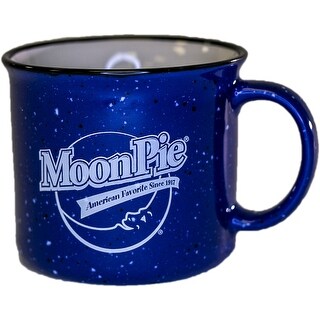 5" White and Blue Moon Pie Ceramic Campfire Mug - Bed Bath & Beyond ...
