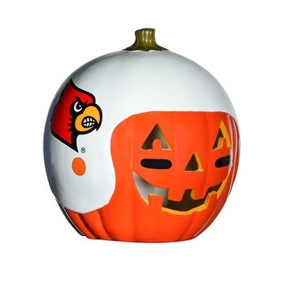 NCAA Louisville Cardinals Ceramic Pumpkin Helmet - Bed Bath & Beyond ...