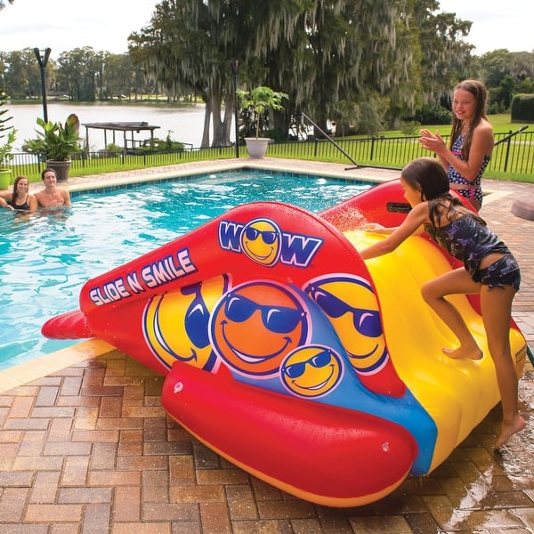 inflatable pool slide