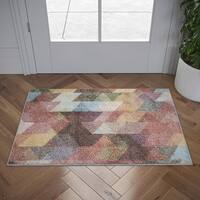 Rayna Bohemian & Eclectic Abstract Indoor Area Rug - Bed Bath & Beyond ...