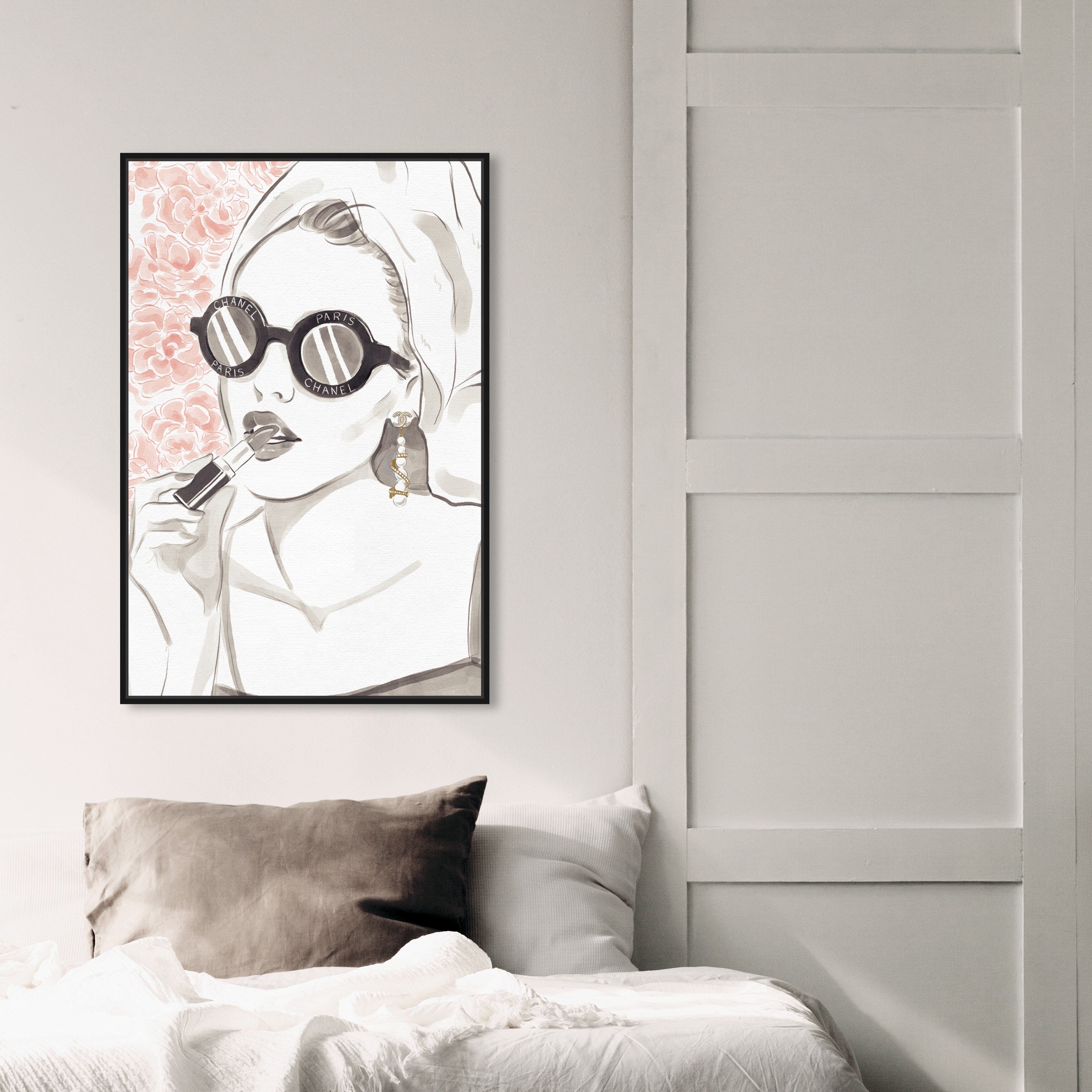 Pink Chanel Inspired Bathroom Set CHANCE EAU TENDRE Eau de Toilette ...