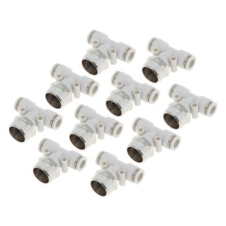 Push to Connect Air Fittings 5/32" t Type Air Line Quick Joint Plastic ...