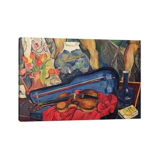 iCanvas "The Violin Case, 1923" by Marie Clementine Valadon Canvas ...