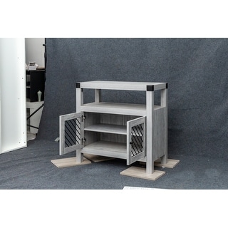 31.5" Wide Server with Door and shelf - Bed Bath & Beyond - 38909945