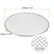 Round Cooking Rack 13-inch Stainless Steel Cross Wire Barbecue Grill ...