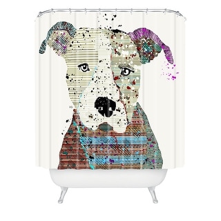 Brian Buckley Pit Bull Graffiti Shower Curtain - Bed Bath & Beyond ...