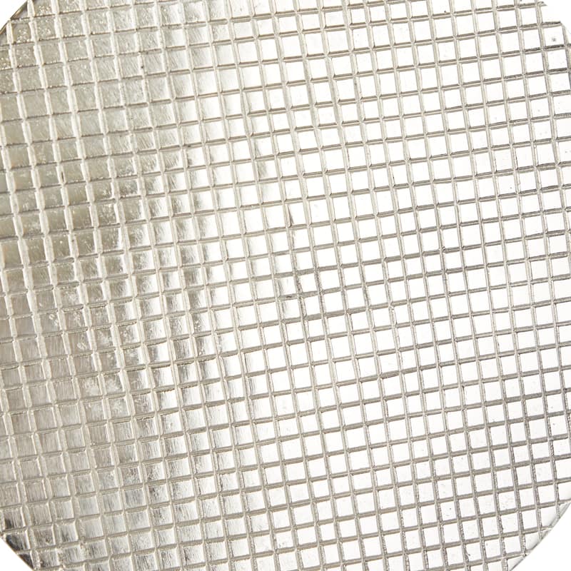 Stylish Aluminum Carved Designs Plate Wall Decor (Set of 3) - Silver or ...