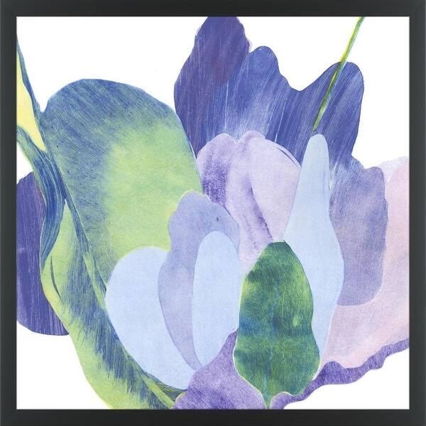 Easy Art Prints Carolyn Roth's 'False Indigo II' Premium Canvas Art ...