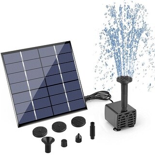 Solar Floating Water Pump for Bird Baths & Garden Ponds - Bed Bath ...