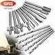 15 Pcs 1/8" Router Drill Bits Set for Dremel Rotary Tool - Bed Bath ...