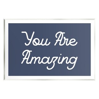 Stupell You Are Amazing Self Confidence Wall Plaque Art by Lil' Rue ...