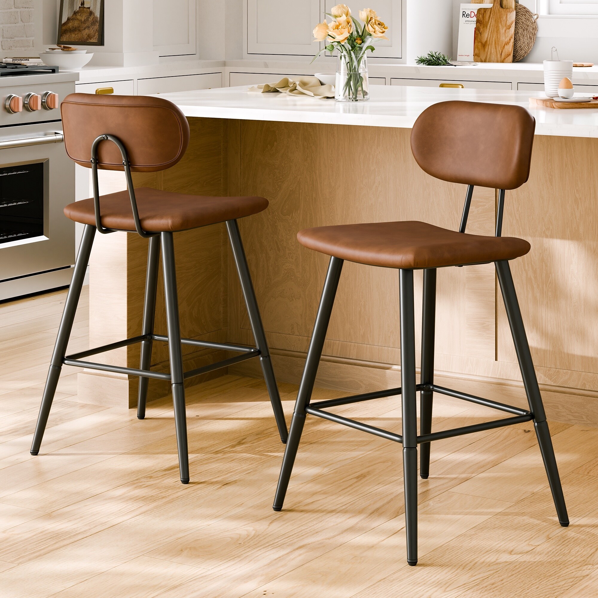 Square Seat Cross Back On Sale Counter and Bar Stools Bed Bath Beyond