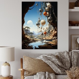 Designart "Surrealism Dreamscape" Surrealism Canvas Prints - Bed Bath ...
