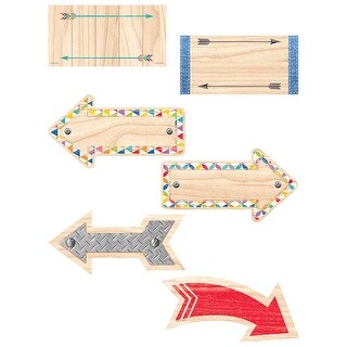Arrows 6In Cut Outs Upcycle Style - Bed Bath & Beyond - 17110722