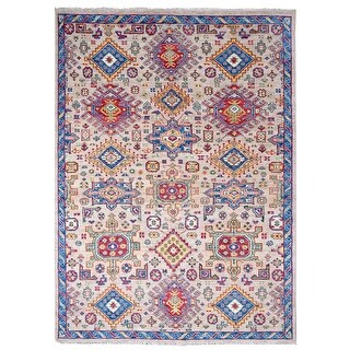 Shahbanu Rugs Camel Plush and Lush Pure Wool Supple Collection Hand ...