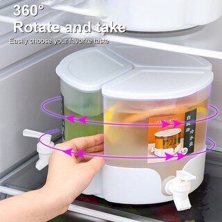 1 Set 5500Ml DustProof Water Jug HeatResistant Plastic 360 Degree ...