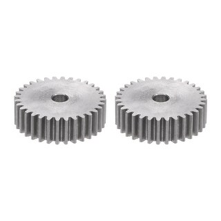 2pcs Spur Gear 6mm Inner Hole Gear 32T Mod 1 Carbon Steel Motor Gear ...