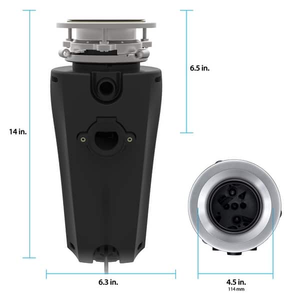Titan 3/4 HP Slim-Line Garbage Disposal - 3/4 hp - Bed Bath & Beyond ...