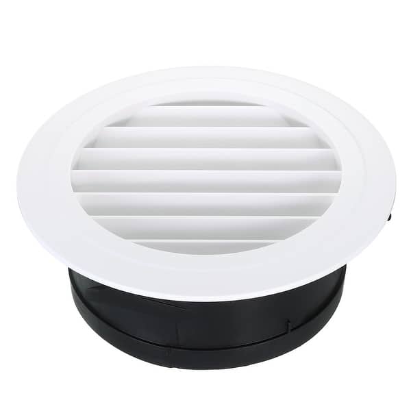 6" Round Air Vent Ceiling Diffuser Grill Louver Soffit Vent w Screen ...