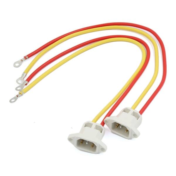 Electric Tricycle Bicycle 2-Wires 3 Terminals Male Charging Plug ...