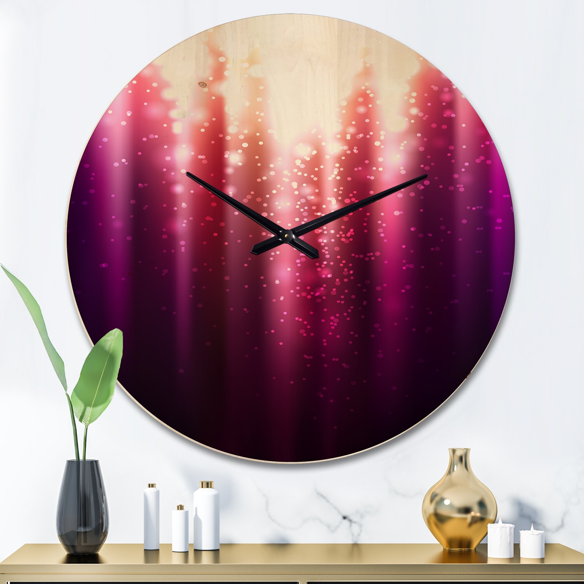 Purple Wall Clocks - Bed Bath & Beyond