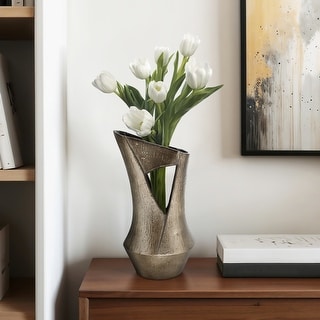 Sagebrook Home Seward Metal Vase, Novelty, Solid - Bed Bath & Beyond ...