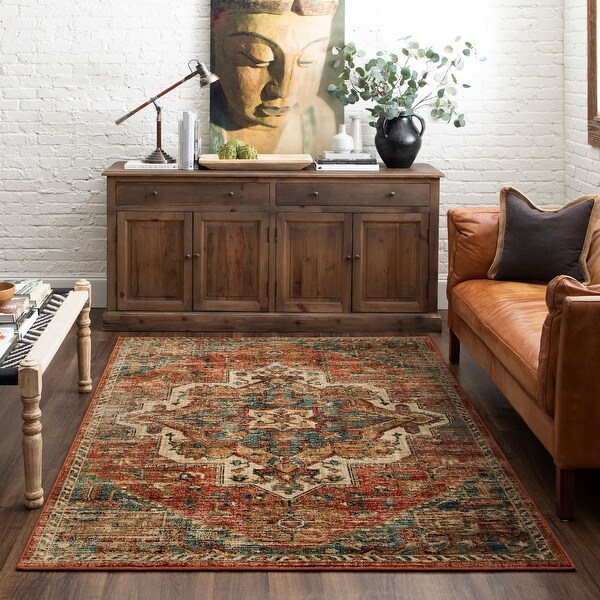 Livabliss Hari Vintage Persian Area Rug - On Sale - Bed Bath & Beyond ...