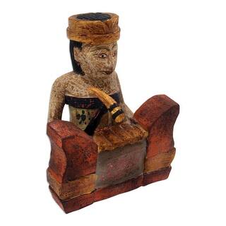 Novica Handmade Melodic Gangsa Wood Statuette - Bed Bath & Beyond ...