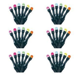 Home Heritage 7' Garland Style Holiday Lights, App Control, 40 RGB LEDs ...