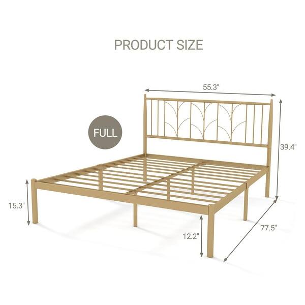 Bed Frame with Headboard - Bed Bath & Beyond - 39881238