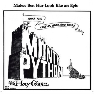 "Monty Python and the Holy Grail (1975)" Poster Print - Bed Bath ...