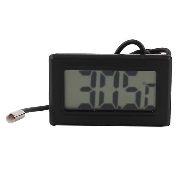 Embedded Electronic Metal Probe Digital LCD Refrigerator Thermometer ...