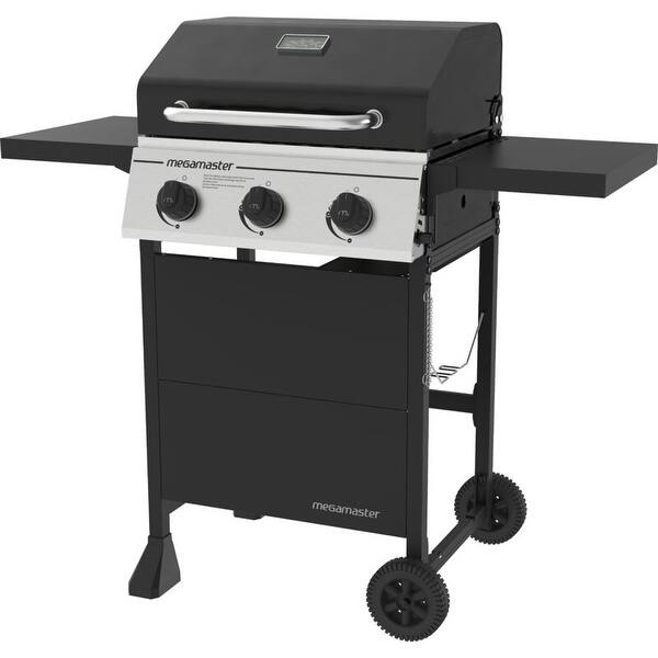 Megamaster 3-Burner Propane Gas Grill - Bed Bath & Beyond - 32162265