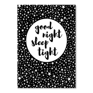 Americanflat - Goodnight by Nanamia Design - 16"x20" Poster Art Print ...