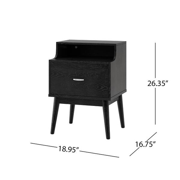 Curtisian Nightstands with Hutch by Christopher Knight Home - Bed Bath ...