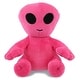 DolliBu Plush Pink Alien Stuffed Toy – Soft Huggable Alien - 6 inches ...