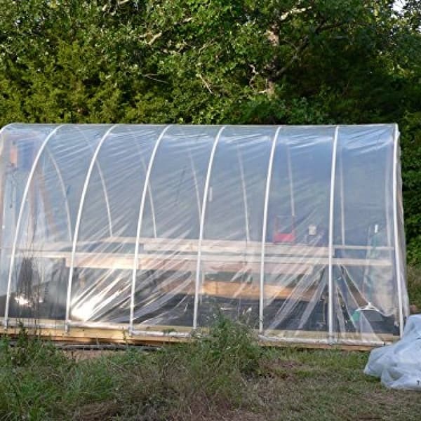 DCP 6Mil Plastic Covering Clear Polyethylene Greenhouse Film UV ...